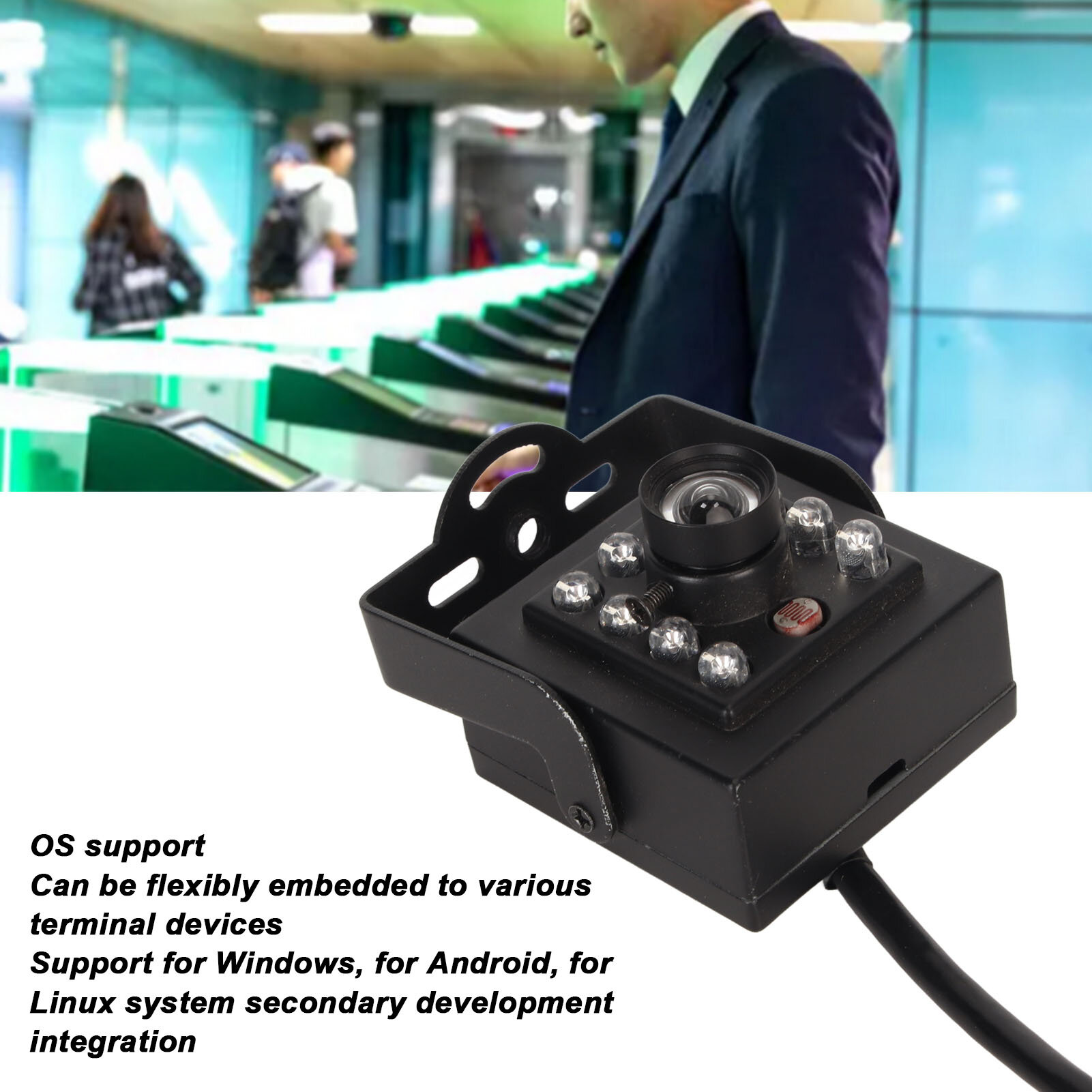 Модуль USB-камеры 2MP HD 1080P ИК ночного видения USB2.0 Поддержка модуля камеры для Windows для Android для Linux