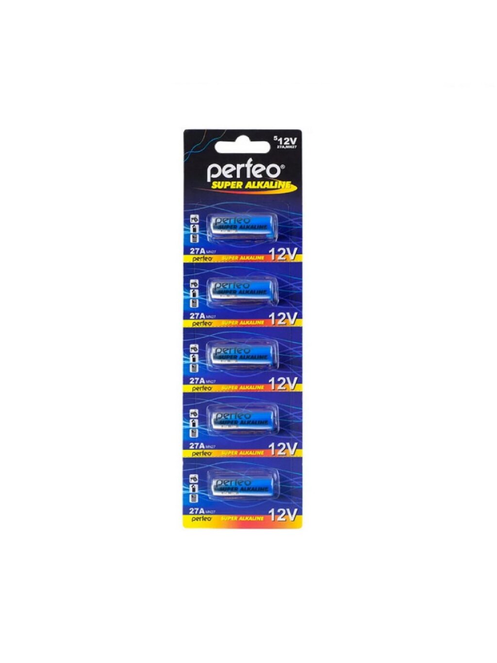 Батерейка Perfeo PF 27A/5BL, 5