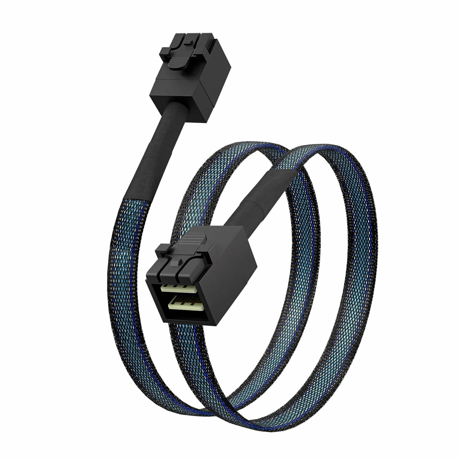 Кабель SFF-8643 Mini SAS длиной 0,5 м/1 м, от SFF-8643 до 8643, для HDD/SSD/RAID, высокоскоростная передача данных, объединительная плата для серверного хранения, жесткий ПК 0.5M