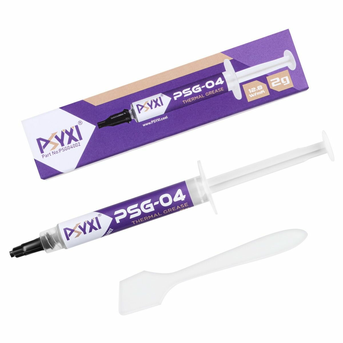 Термопаста PSYXI PSG-04 2 грамма 12.8 Вт/мК
