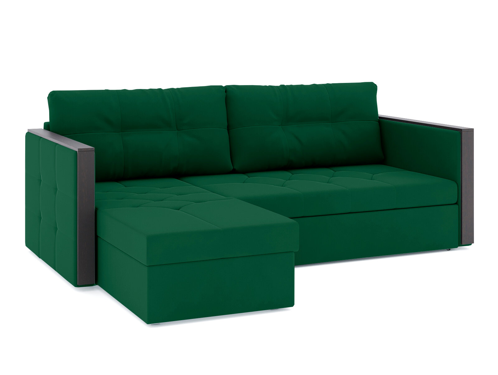 Диван угловой Даймонд, Малахит