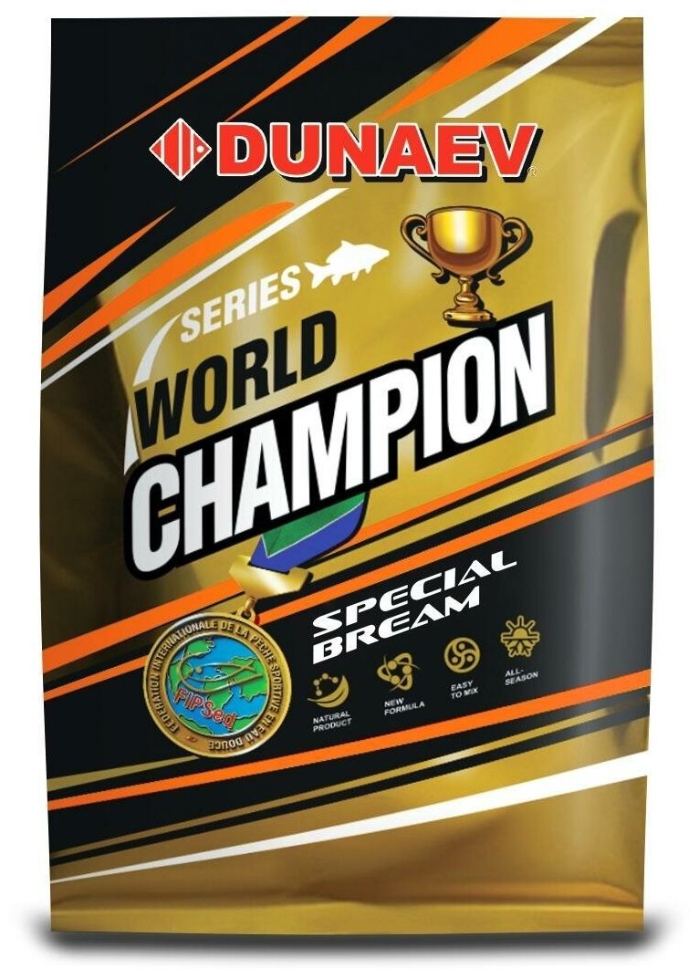 Прикормка "DUNAEV-WORLD CHAMPION" Bream Special (Лещ Специи) 1кг