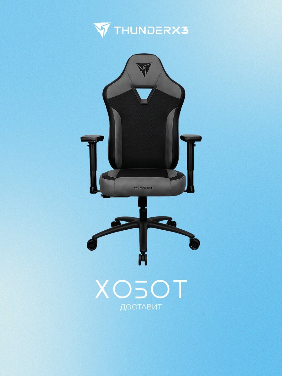 Компьютерное кресло ThunderX3 EAZE Mesh Black