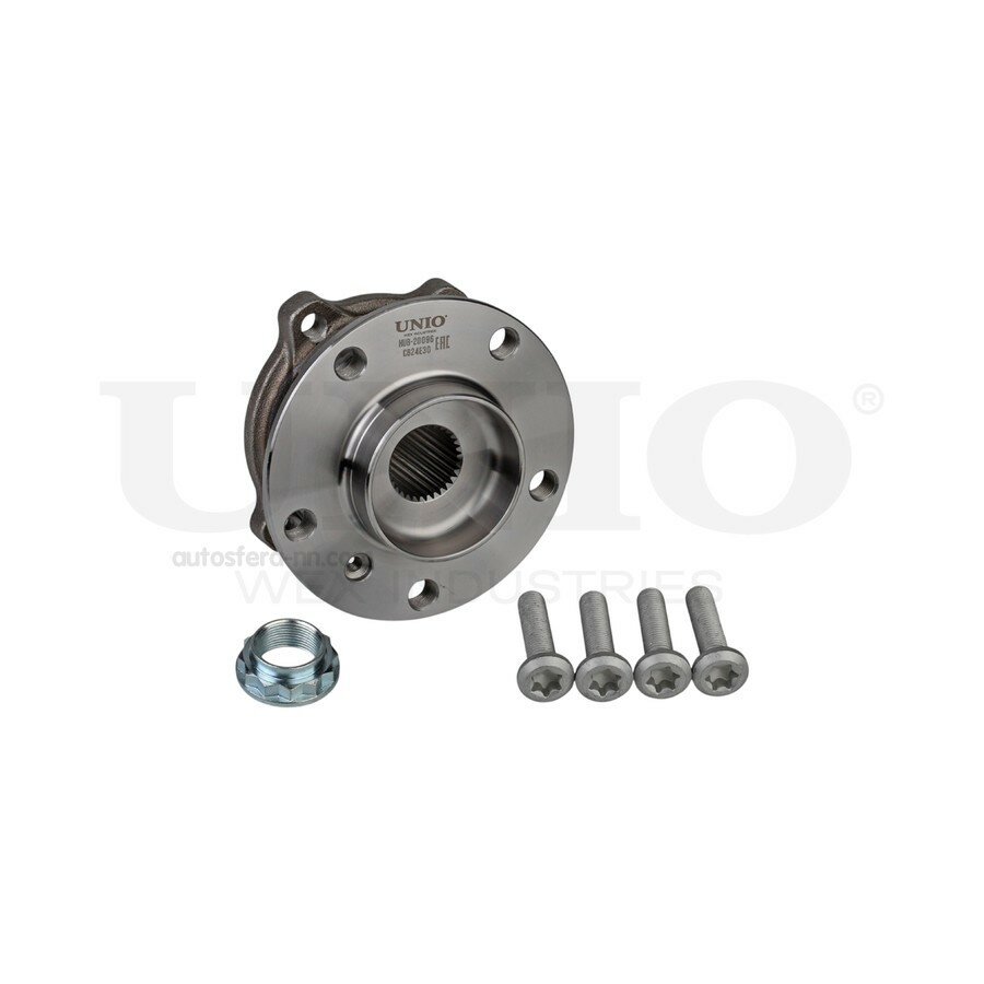 UNIO HUB20096 Ступица передняя (с ABS) BMW X6 (E71, E72, F16, F86) 08-, X5 (E70, F15, F85) 06-