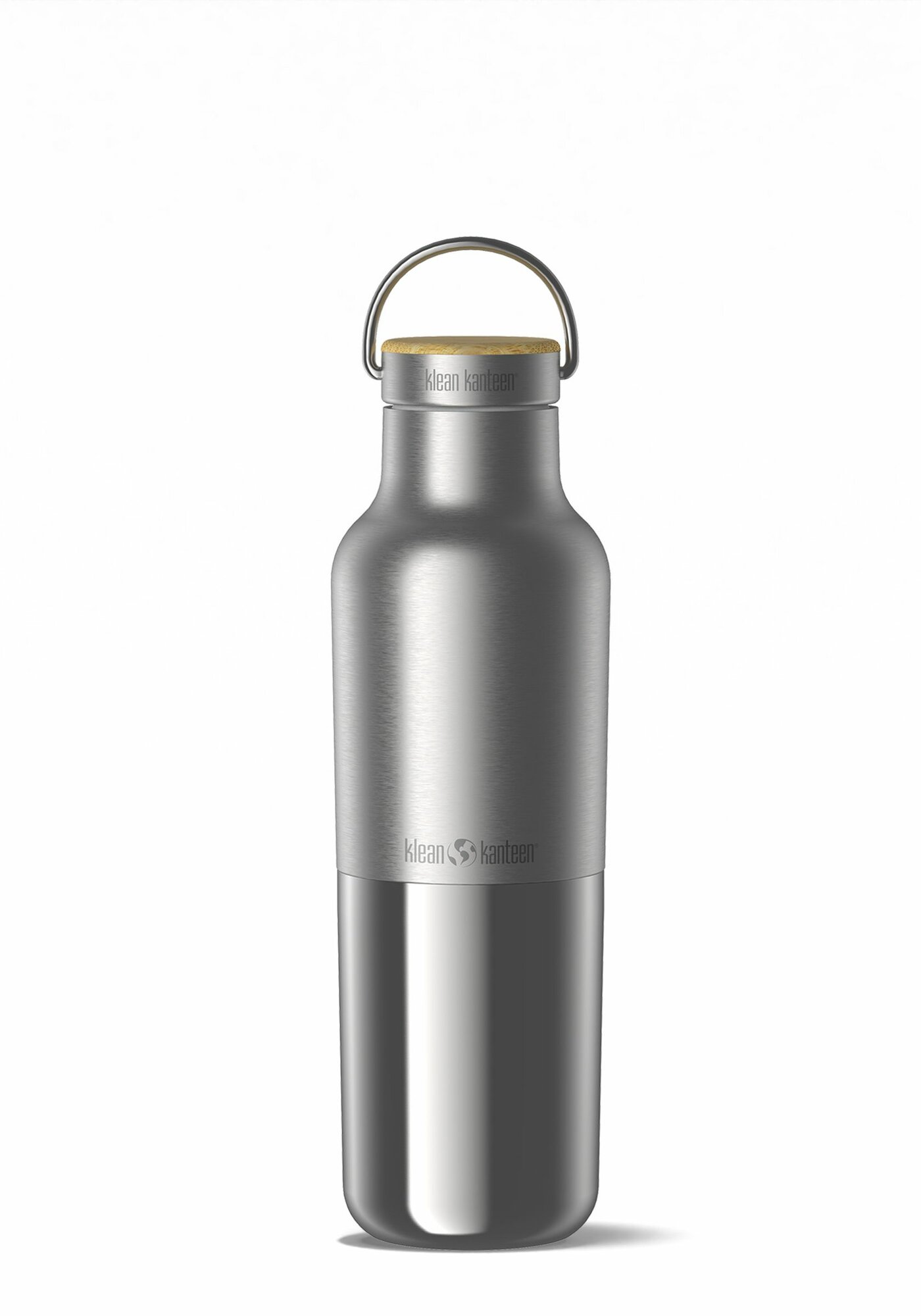 Термобутылка Klean Kanteen Rise Reflect 20oz (592 мл) Brushed Stainless