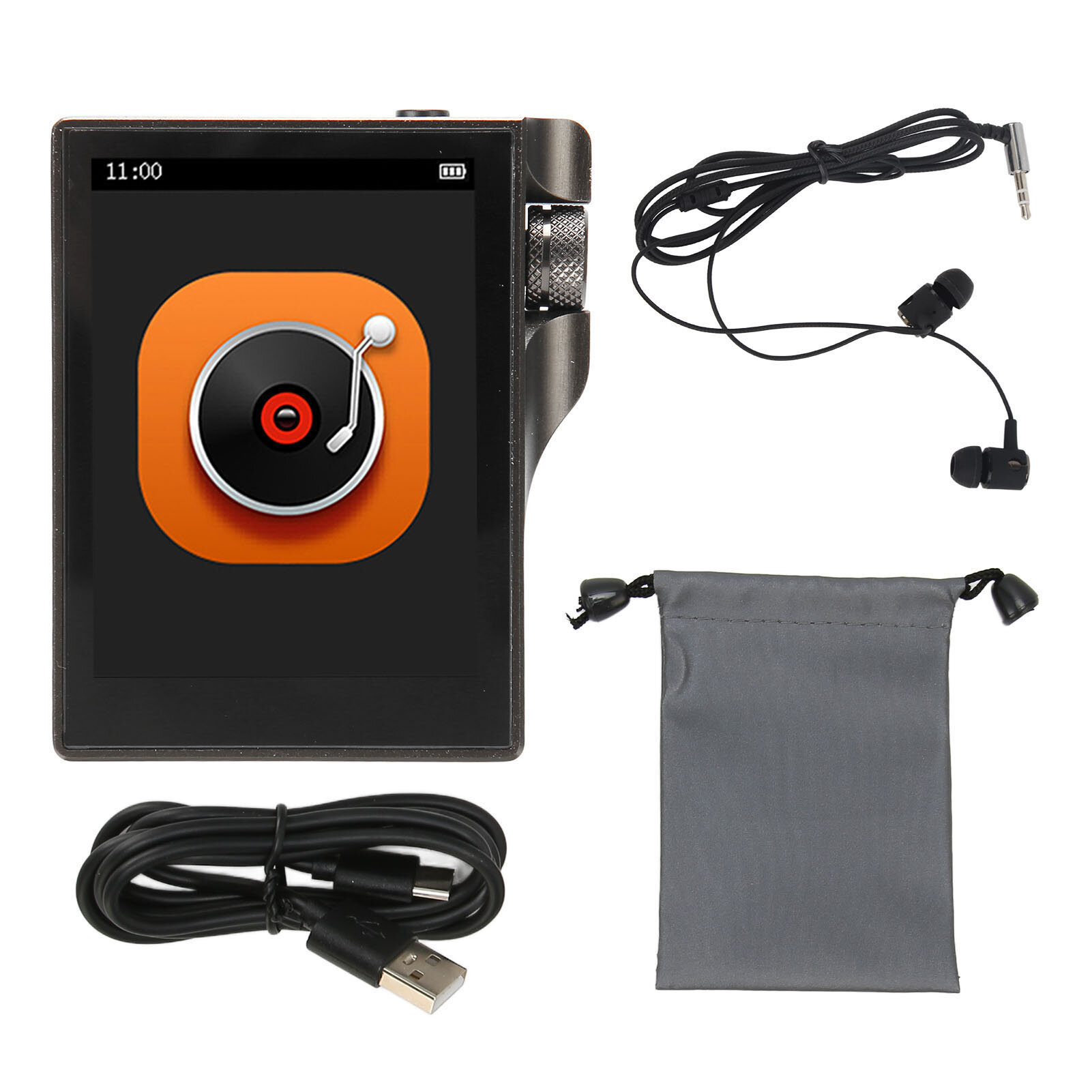 MP3-плеер 2.4", сенсорный, Hi-Fi DSD, 32+64GB