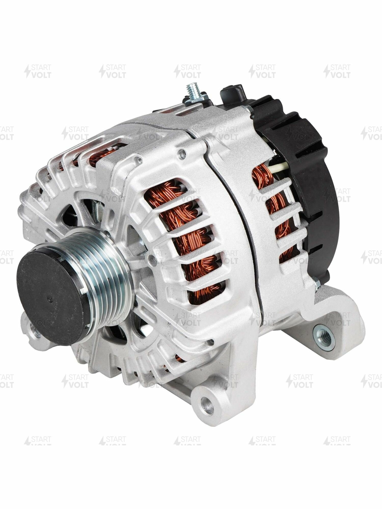 Генератор StartVolt LG2630D, для BMW X5/X6, передний, серый/черный