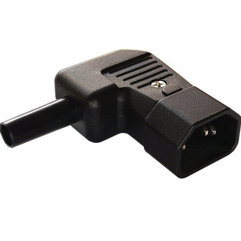 Разъем IEC C14 Hyperline AC-101R2, 1 м