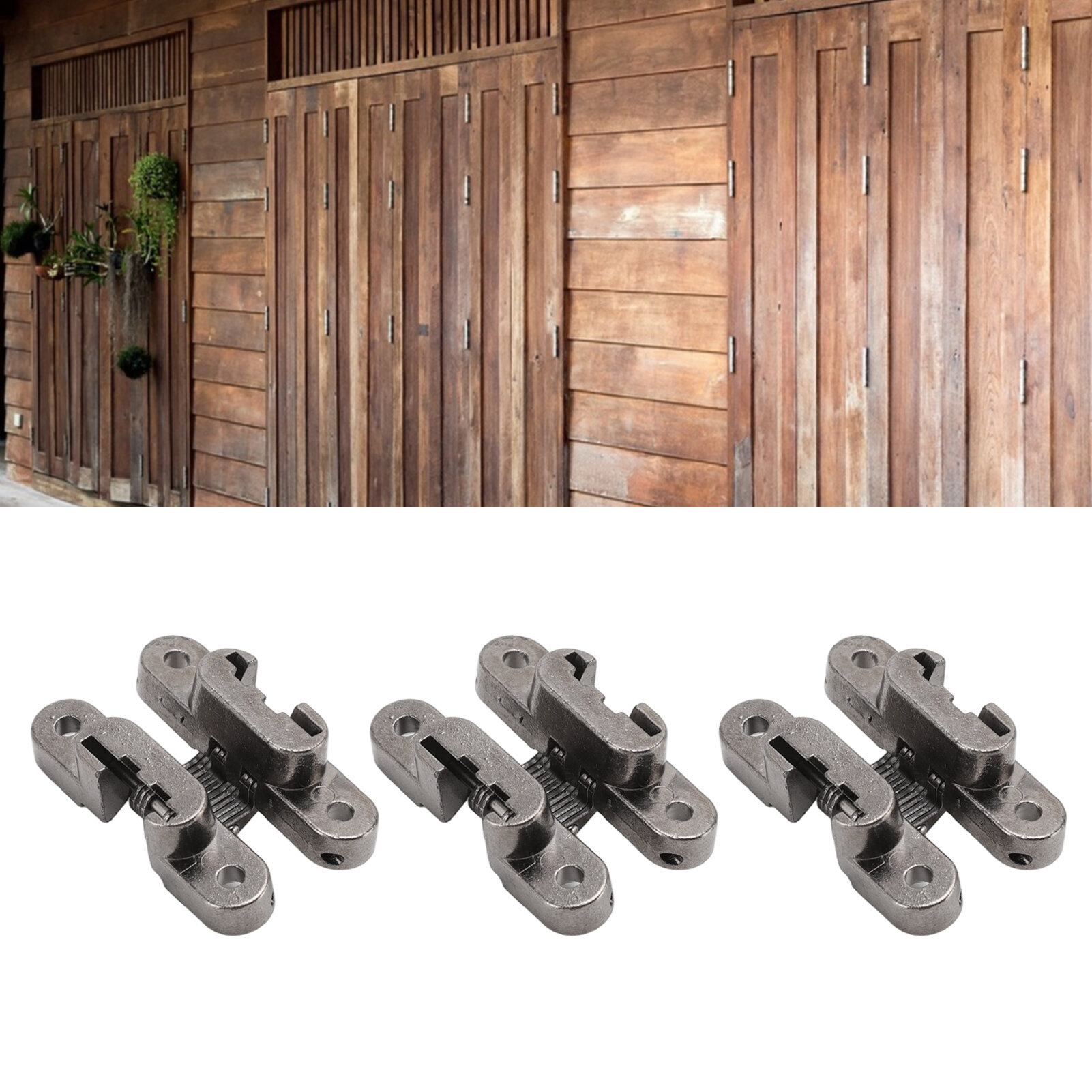 Шт. 43 мм мини-дверные петли для замка невидимые 180 градусов крестовая петля из цинкового сплава для шкатулки для драгоценностей