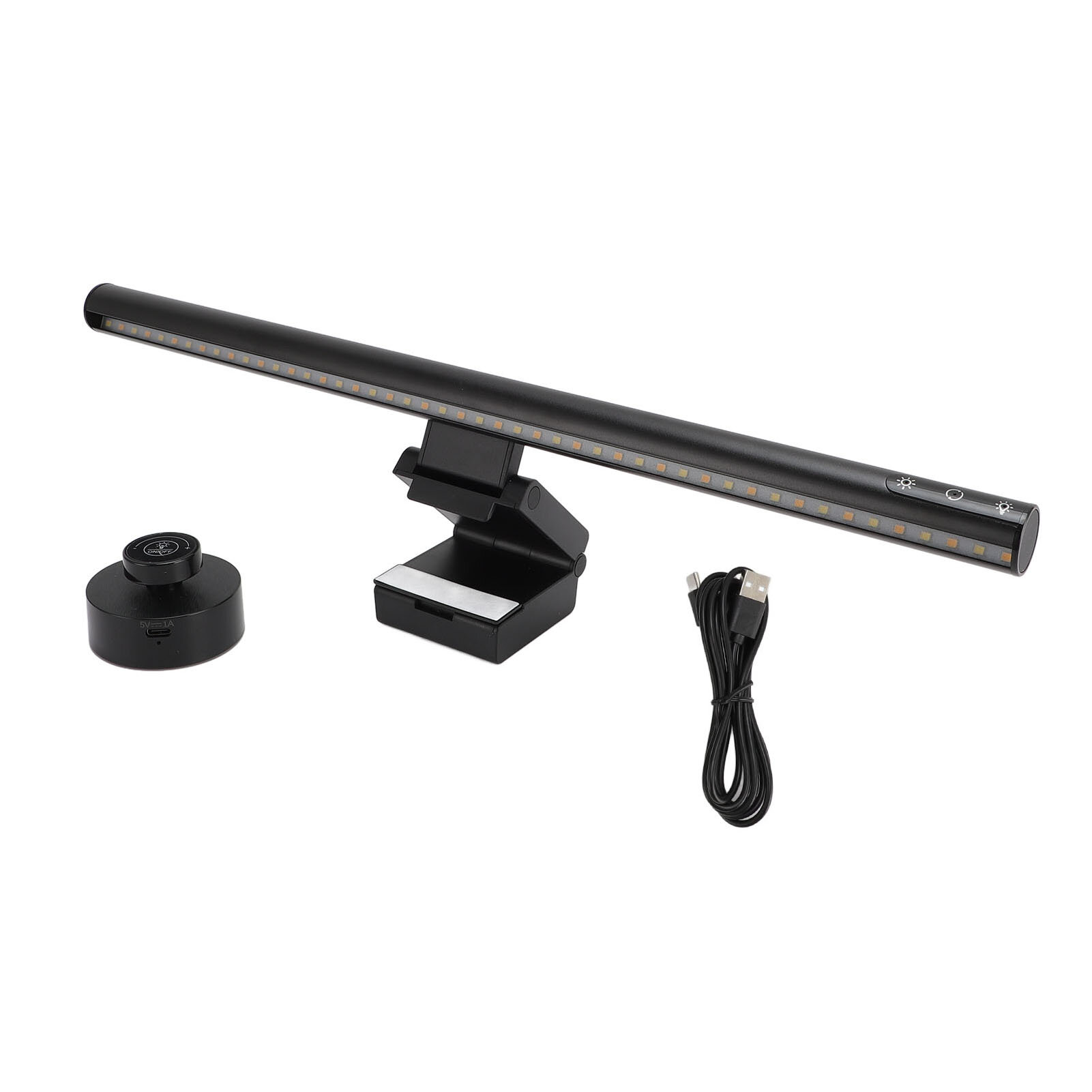 Светодиодная панель для компьютера с регулируемой яркостью, сенсорным управлением, защитой зрения, разъемом Type-C, пультом дистанционного управления, подходит для дома, игр и чтения.