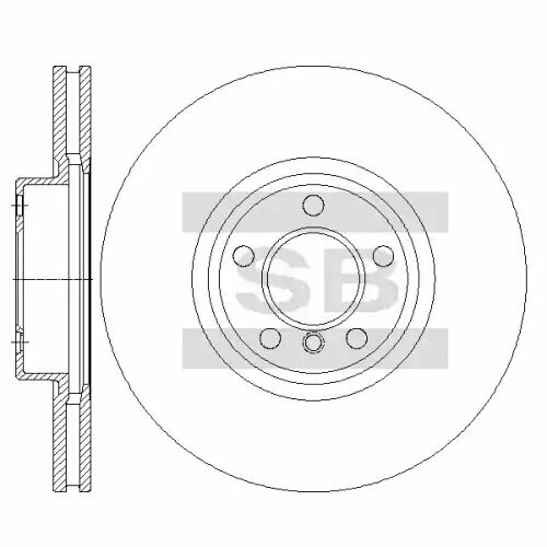 Диск тормозной передний bmw x5 e70 3048x6 e71 30d 07