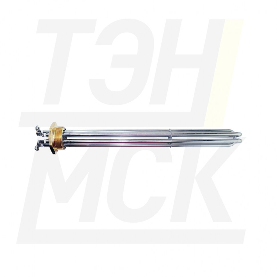 Блок-тэн RDT 6000W(2000x3) из нержавеющей стали, D48, G1 1/2"(М48х2), L360мм, 220V для Protherm, 482360