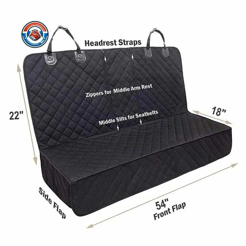 Универсальный чехол-гамак для заднего сиденья автомобиля, водонепроницаемый, четырёхсезонный, трансформер 4-в-1, защита от грязи и царапин, подходит для детей и собак, Kayshion