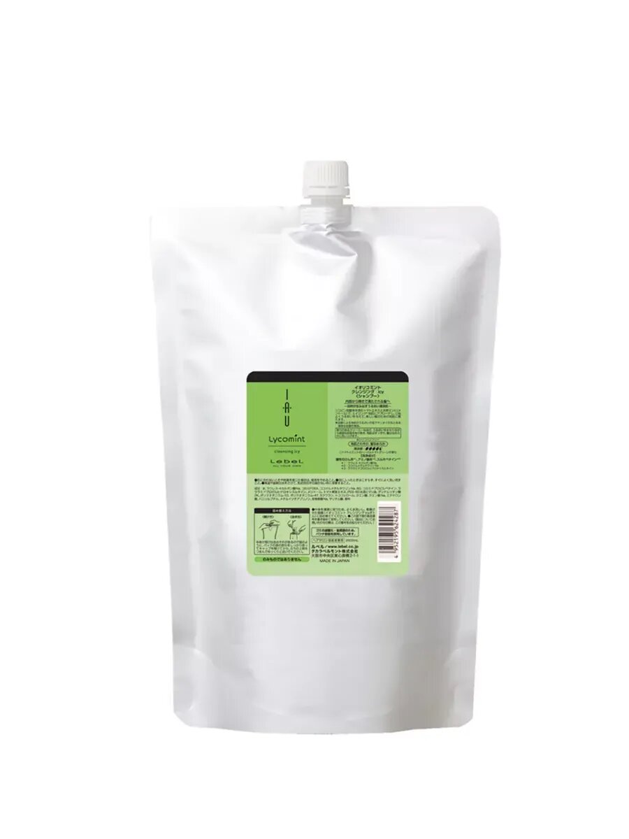 IAU Lycomint Cleansing ICY 2500 мл Охлаждающий шампунь