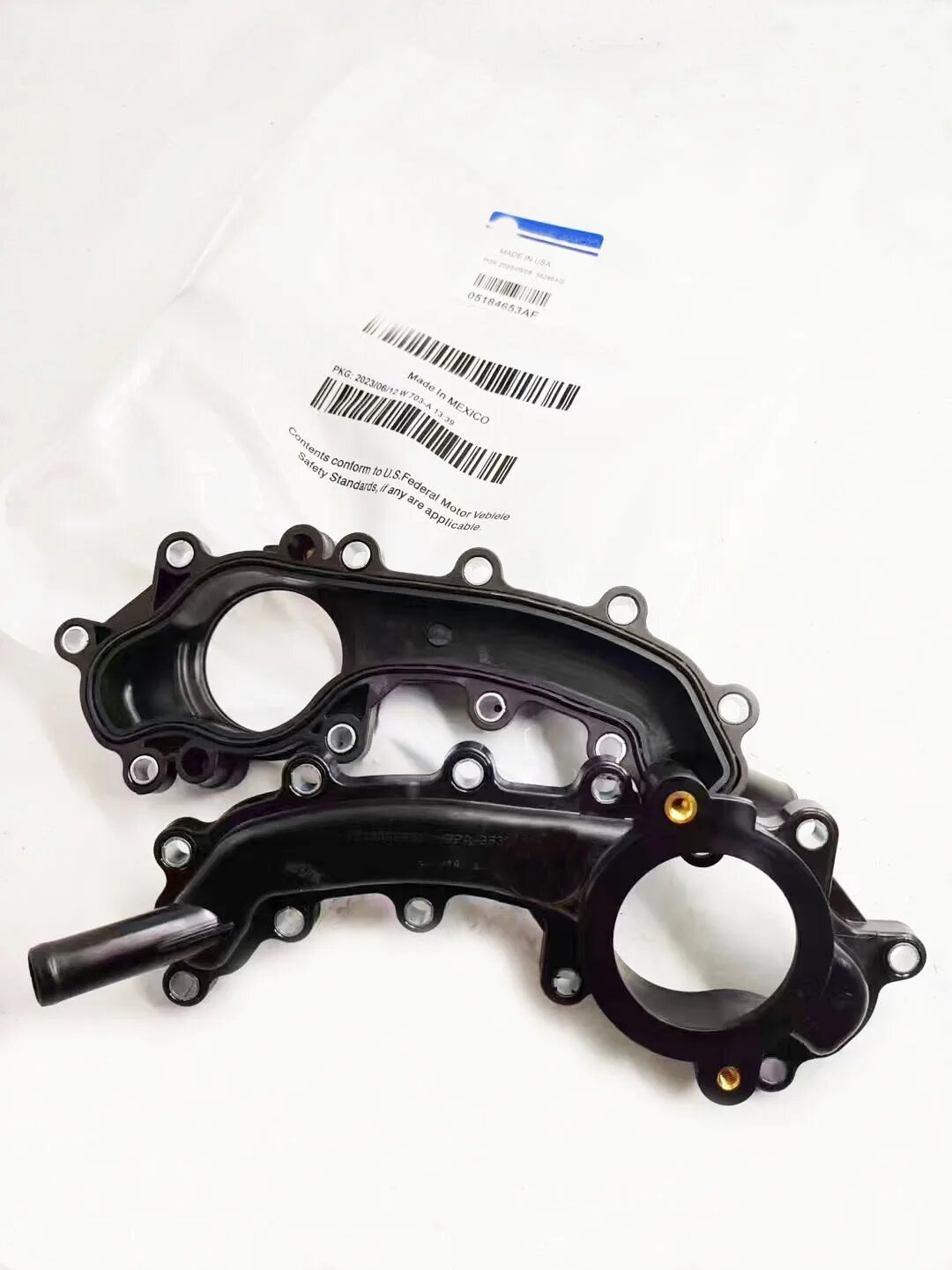 Новый корпус термостата Выход воды 5184653 AF 05184653 AF для Jeep Grand Cherokee 2012-2013 2014 2015