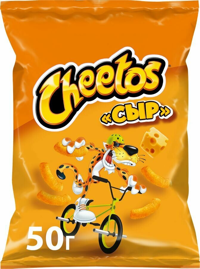 Снеки кукурузные CHEETOS Сыр, 50г