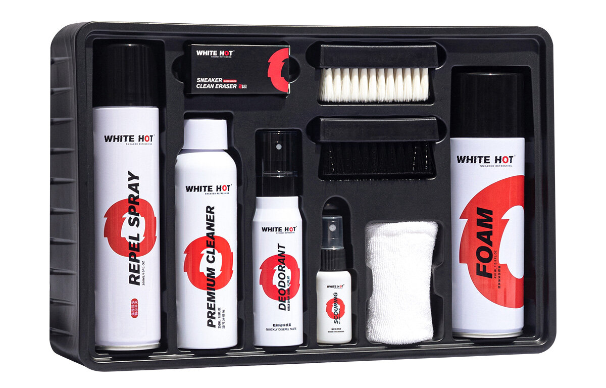 Набор средств для чистки кроссовок WHITE HOT, multicolor