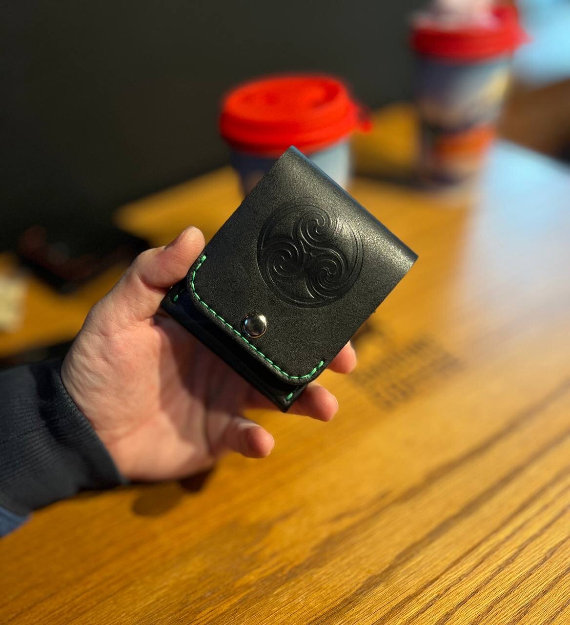 Кошелек viking leather craft