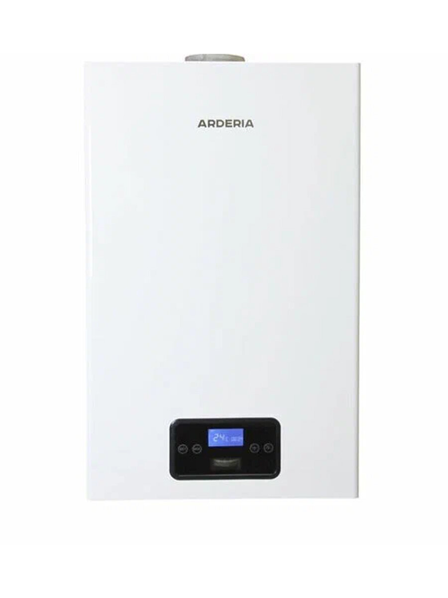 Газовый котел двухконтурный атмосферный Arderia D24 Atmo v3 (24 кВт) до 240 кв. м.