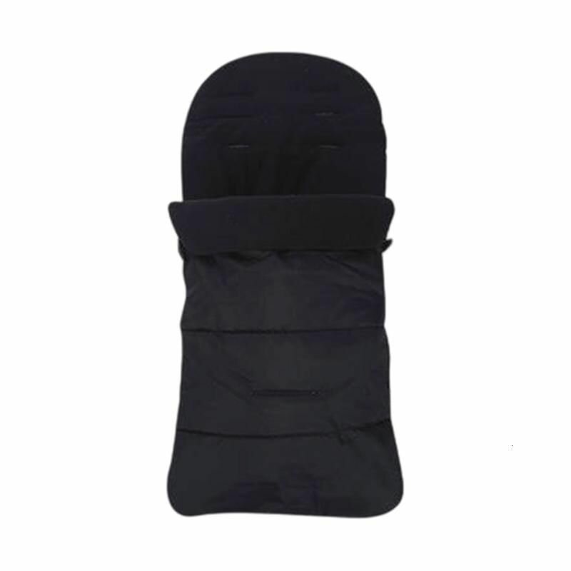 Зимний конверт для коляски, Черный