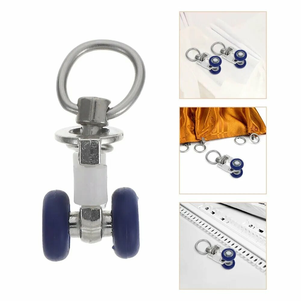 10 Штук Роликов Для Штор, Легкий Монтаж, Для Шторных Профилей