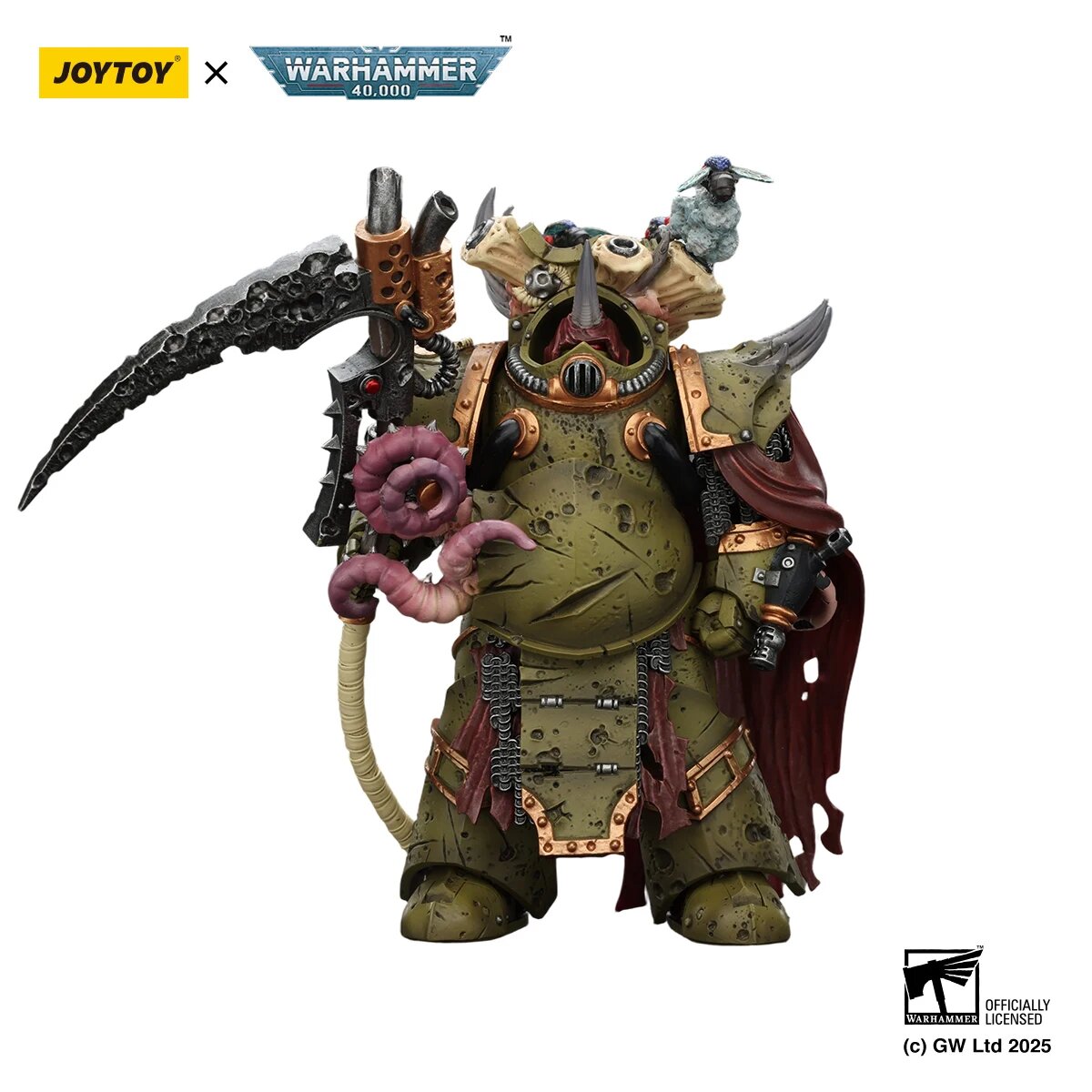 JOYTOY Warhammer 40K Фигурки Death Guard Deathshroud Terminator Champion 3 шт. Terminator 2