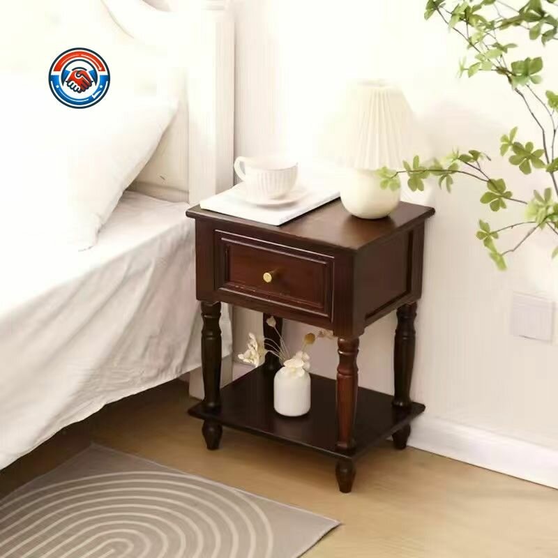 Тумба прикроватная комод буфет для спальни, удобная прикроватная тумбочка с вместительными ящиками, стильный буфет для хранения вещей в гостиной