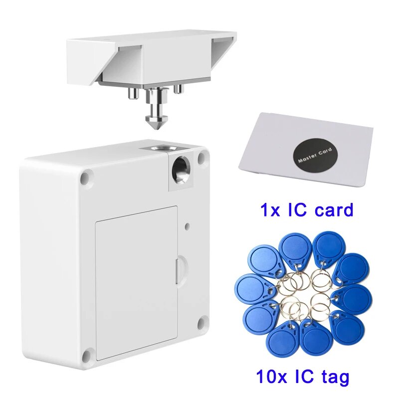 13,56 МГц IC RFID-карта NFC Sensing Электрический замок ящика шкафа Невидимая скрытая NFC Lock Kit 2