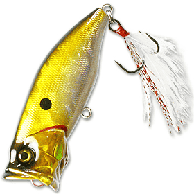 Воблер Kosadaka SOL popper 65 поверхн, 65мм, 10.6г, цв. GTR SolP65-GTR