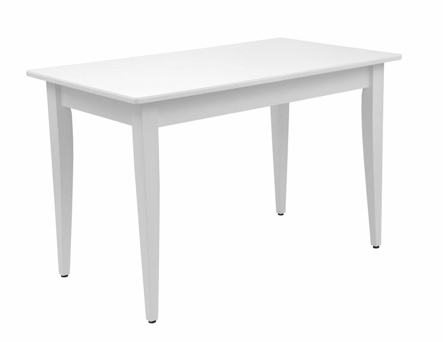 Стол Квадро Red Black белый, дерево, прямоугольная столешница