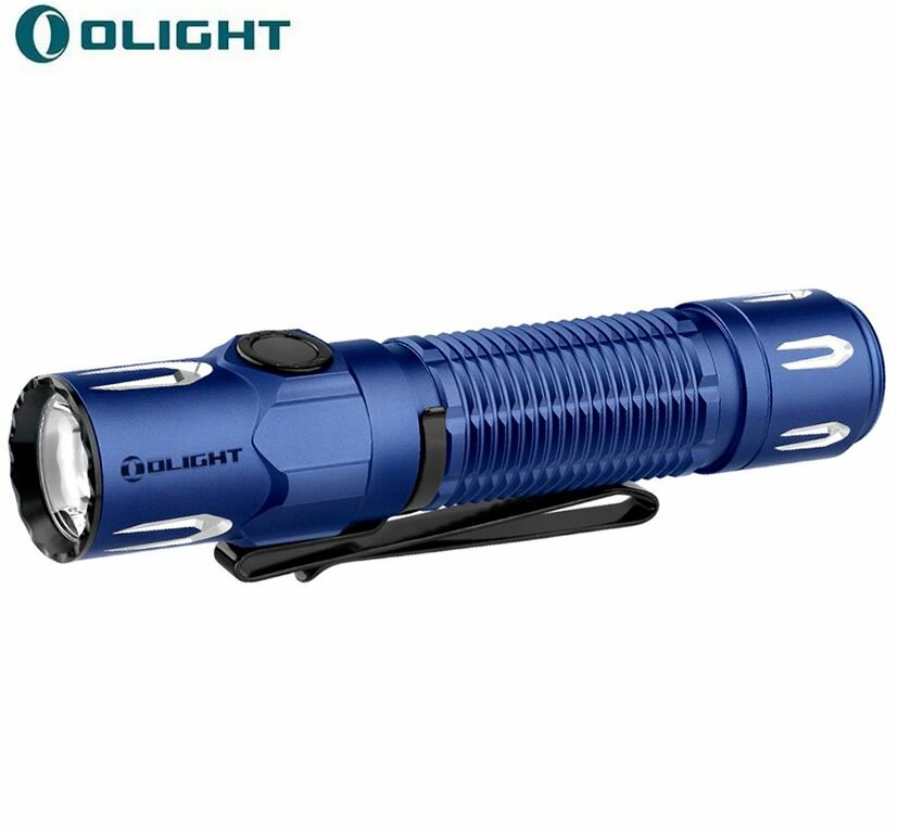 Фонарь Olight Warrior 3S Regal Blue, 21700, диод Luminus SFT-70, 300 метров, 2300 люмен (Комплект)