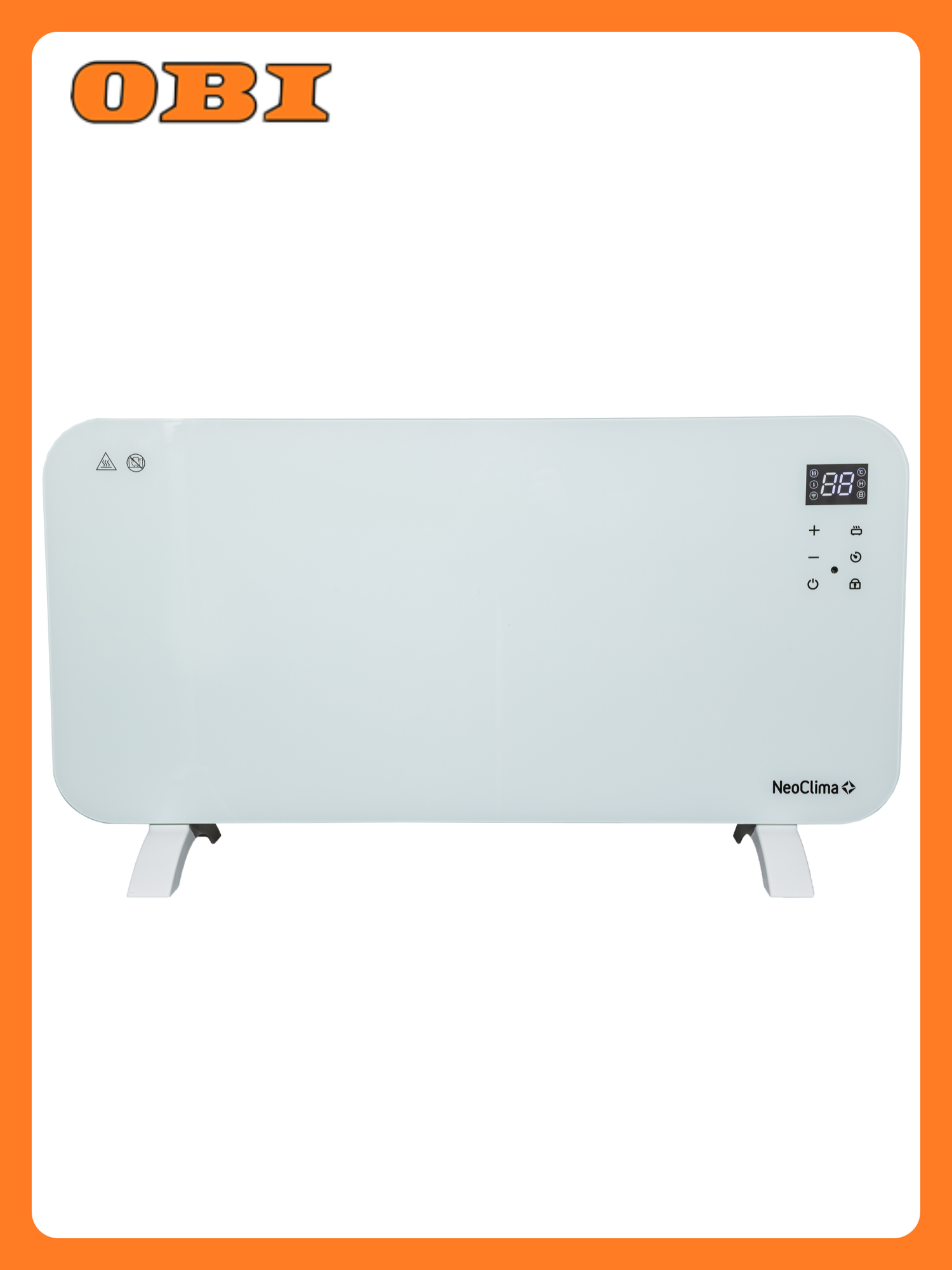 Конвектор электричекий Neoclima AURA-2000W с электронным управлением