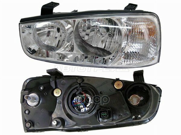 Фара Hyundai Elantra 00-03 / Avante 00-03 (Слева/ Ручная регулировка) Sat арт. ST-221-1126L-LD-E2