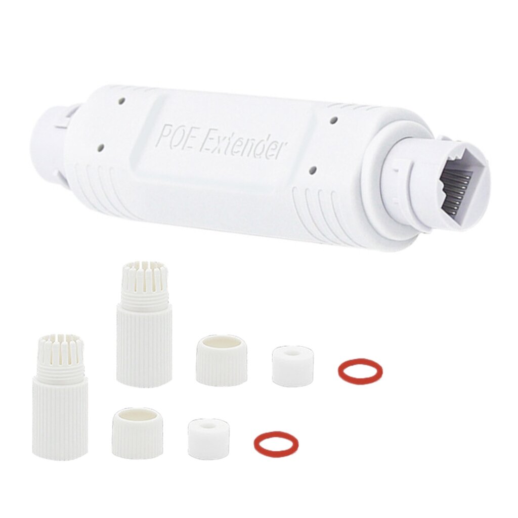 POE Extender Водонепроницаемый Удлинитель 500 м Наружный POE Extender 10/100 Мбит/с POE Усилитель RJ45 Ethernet POE Extender