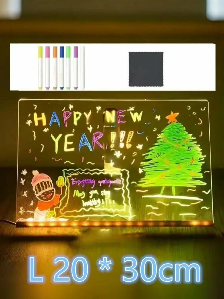 Детская доска для рисования граффити,20X30CM