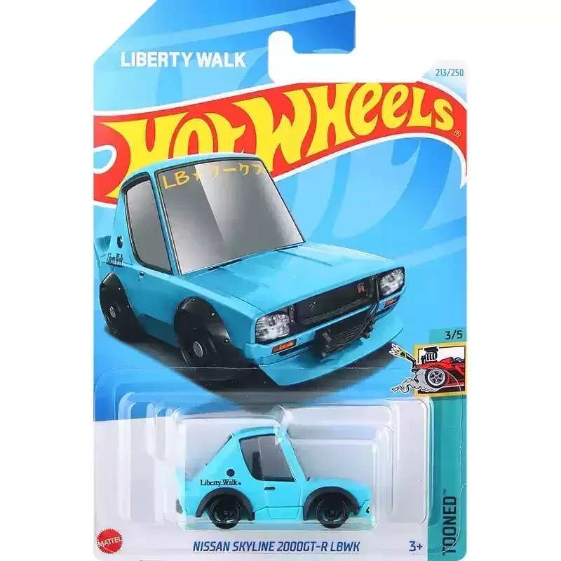 Hot Wheels Liberty Walk Nissan Skyline 2000 GTR, цвет 213