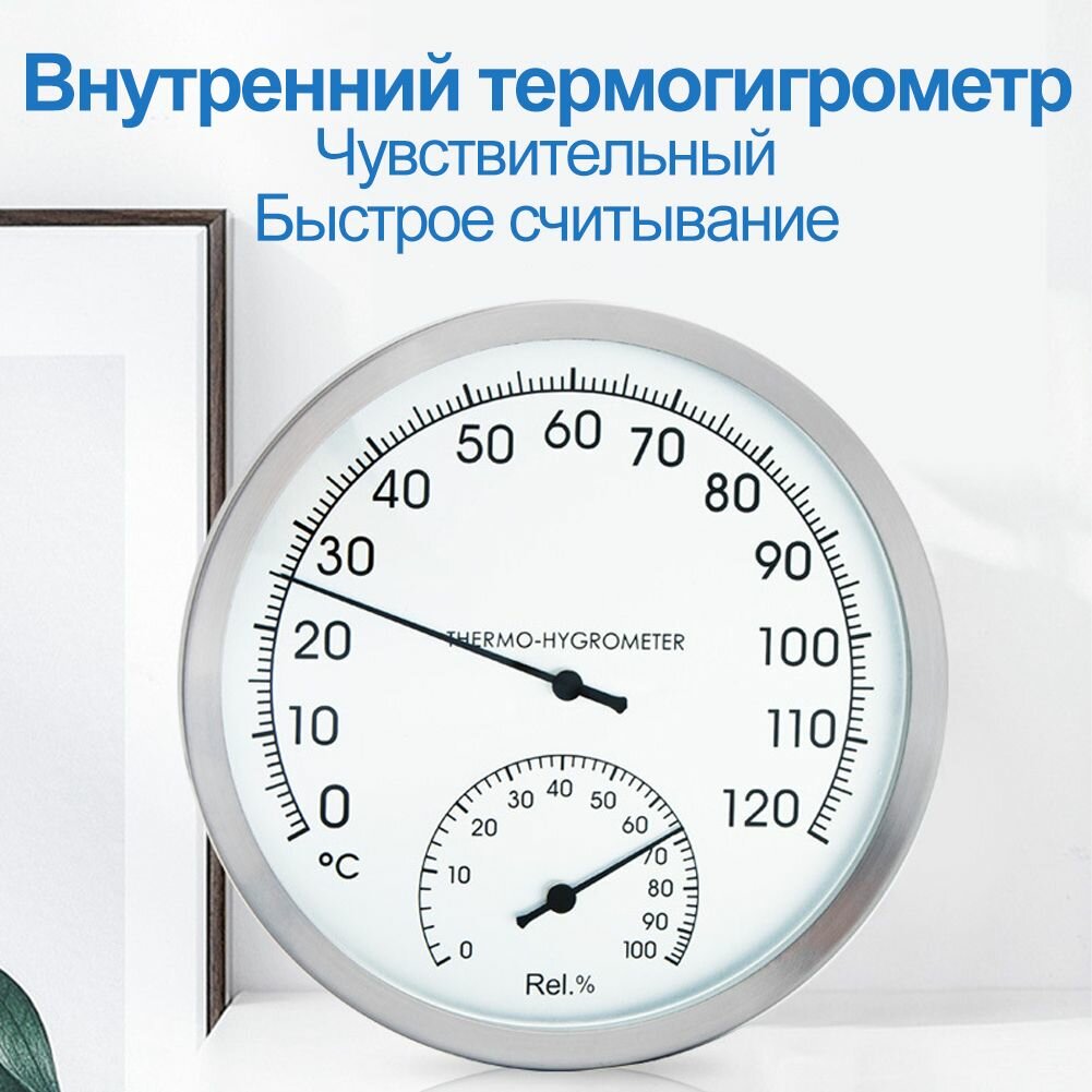Банная станция с термометром и гигрометром TH 608
