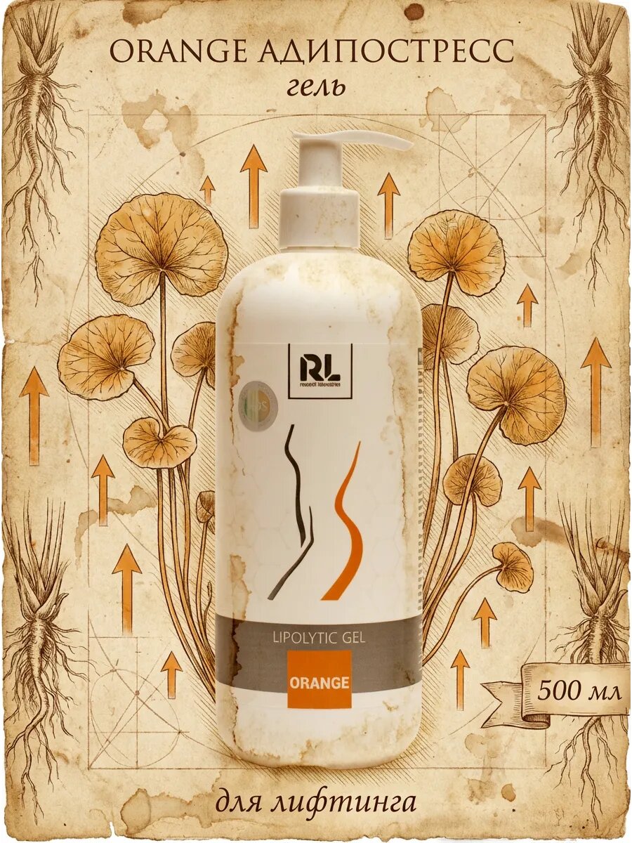 AdipoStress-липолитик ORANGE. Гель от целлюлита.
