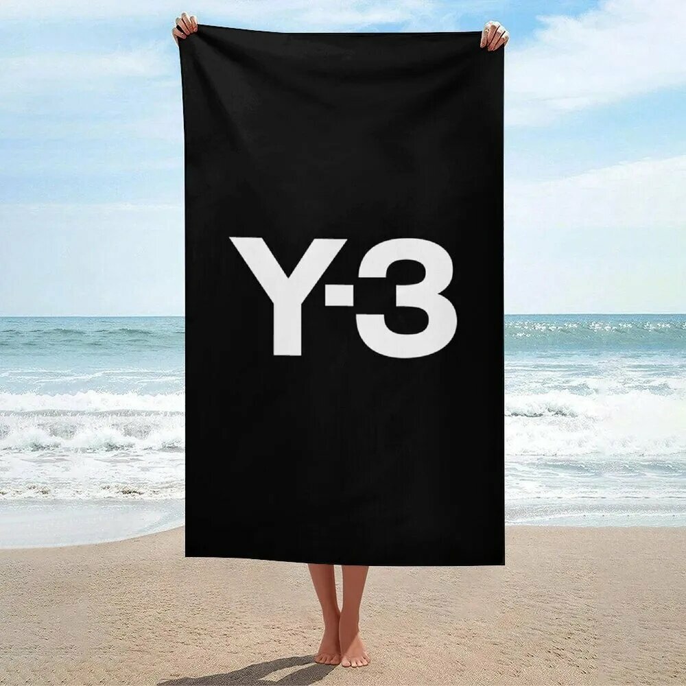 Y-3 Полотенце для ванной, Лавсан, 80x130 см, разноцветный, 1 шт.