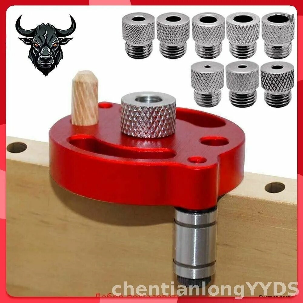 Самоцентрирующийся локатор направляющих сверла с 8 стальными втулками, Кондуктор для сверления