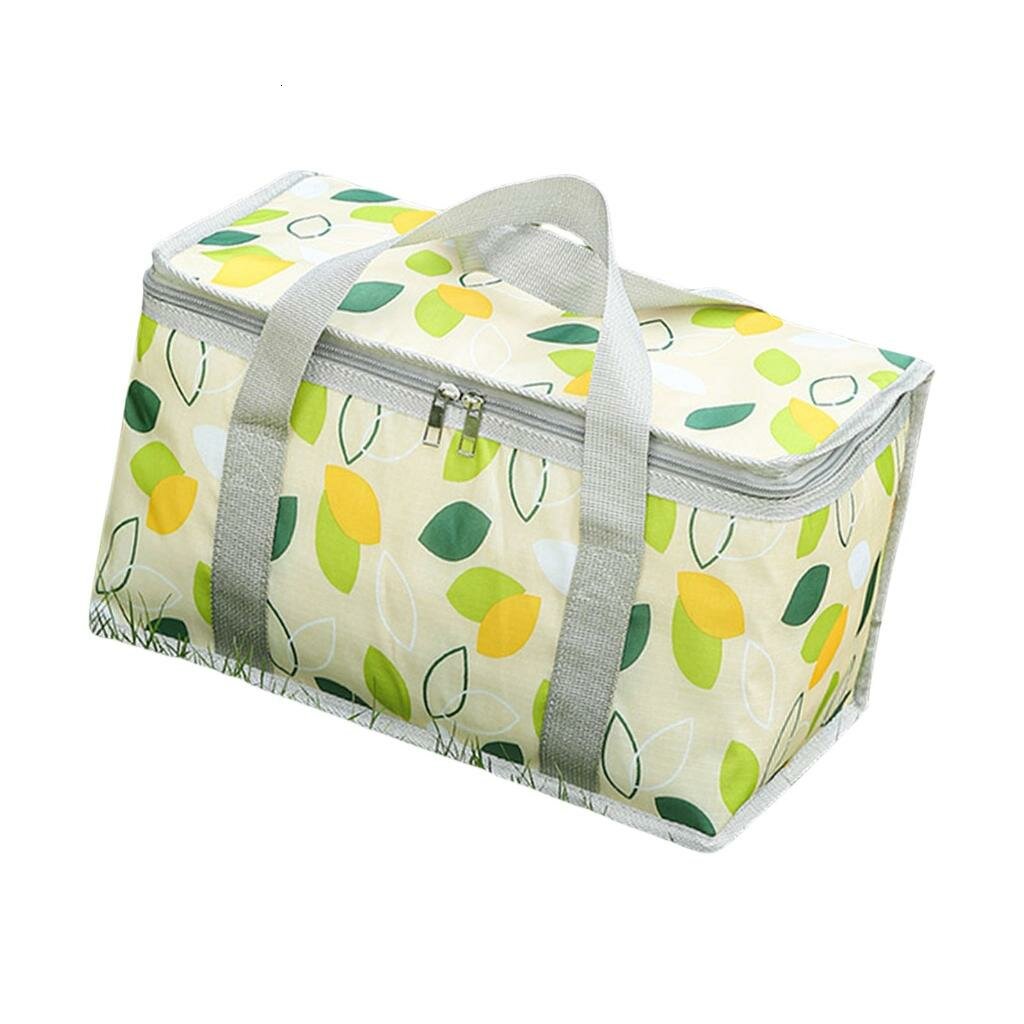 Многоразовая сумка-холодильник для пляжа, Серебристый маленький летающий