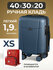 Чемодан Bonle, 20 л, размер XS, синий