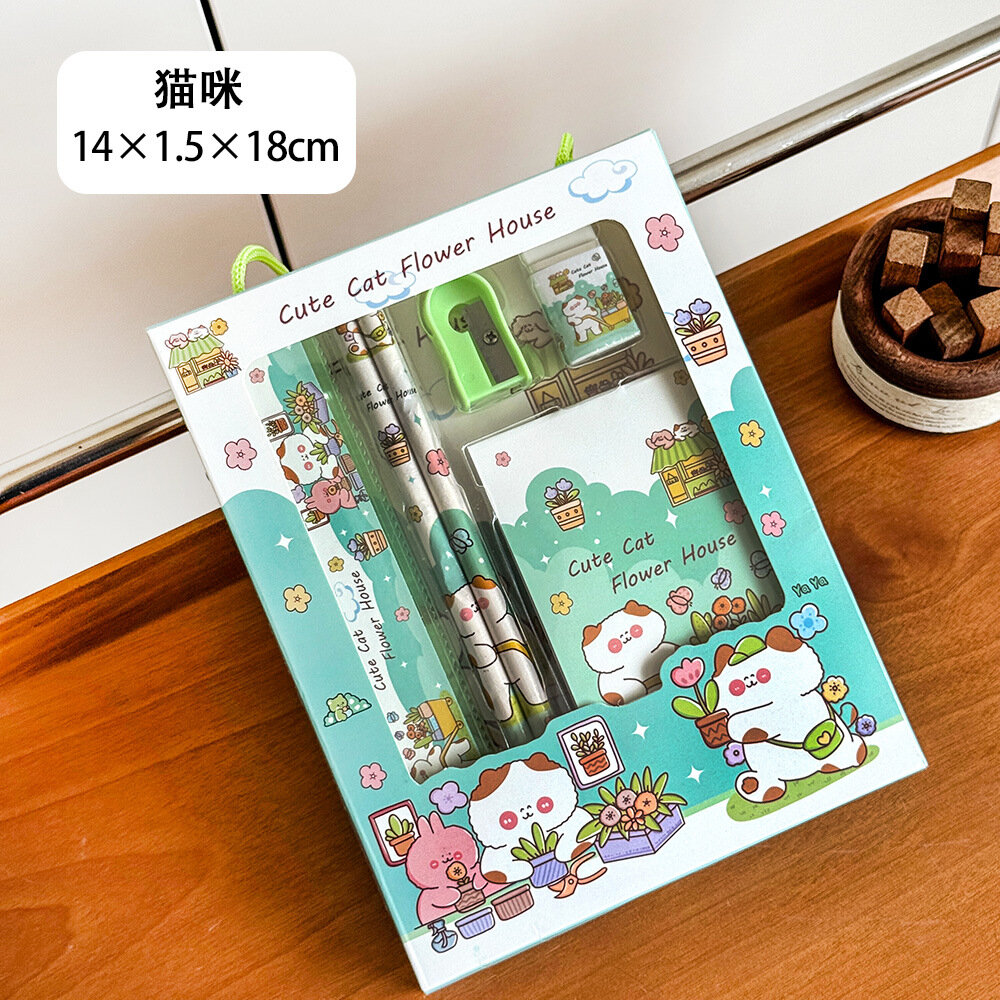 Набор канцелярских принадлежностей для детей, сюрприз для начальной школы, подарочная коробка для детского сада, сезон возвращения в школу, награды для всего класса, маленькие подарки