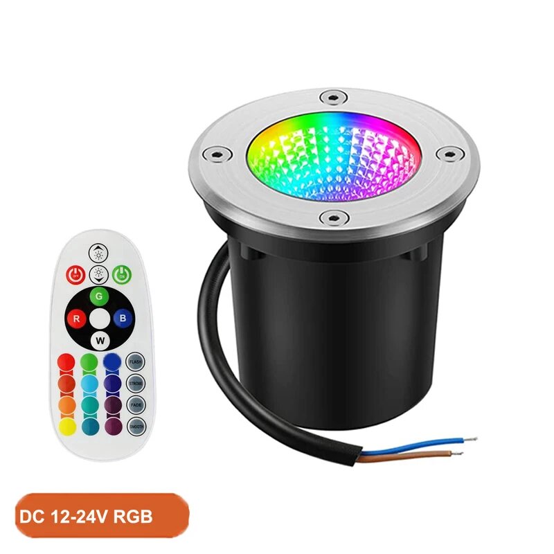 RGB точечный светильник для газона DC12-24V