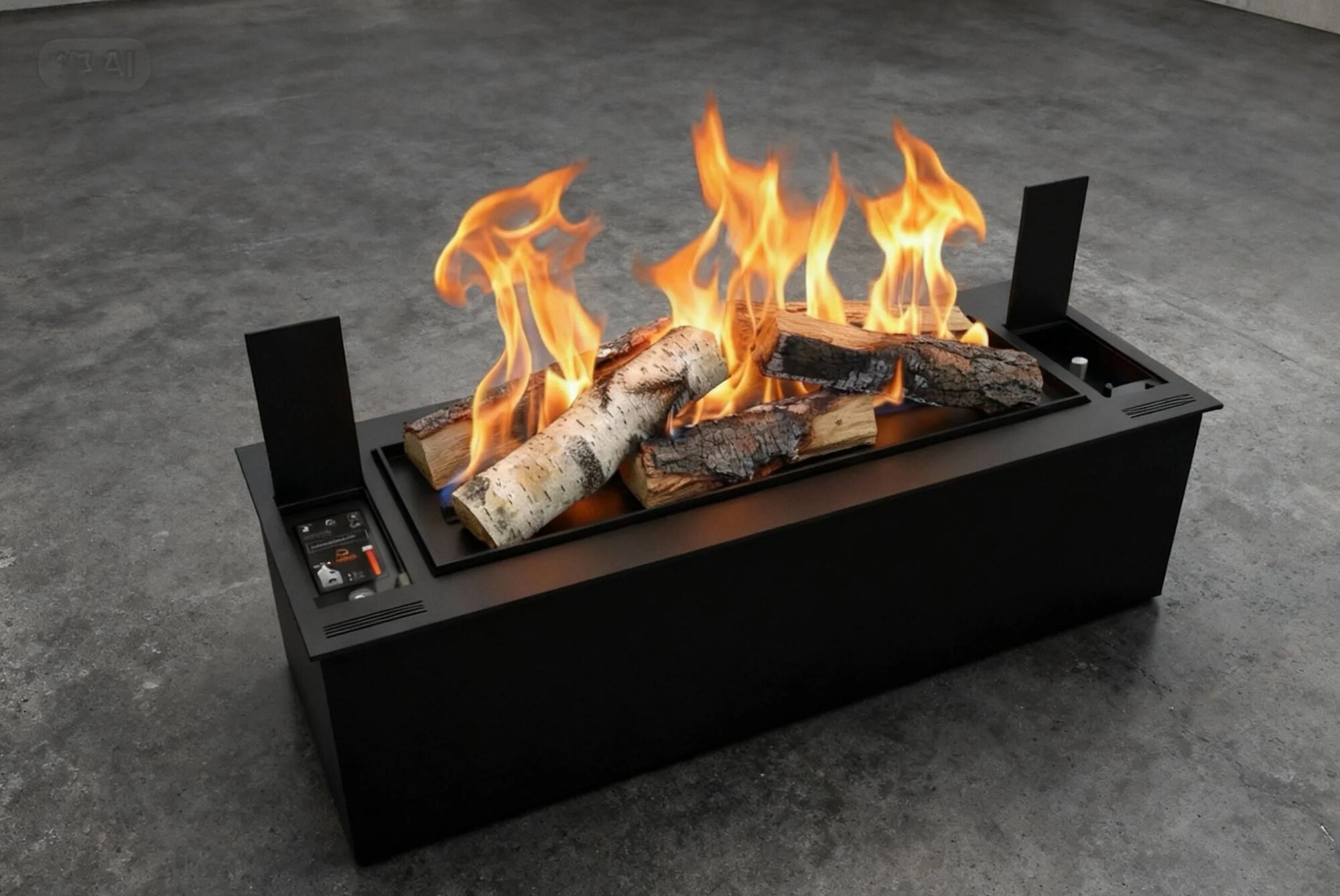 Автоматический биокамин Smart Fire 3D с объёмным пламенем 1800 мм
