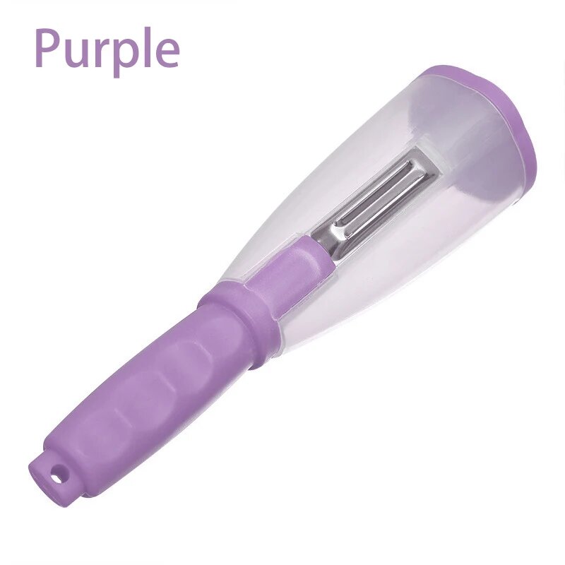 Нож для пилинга из нержавеющей стали Purple