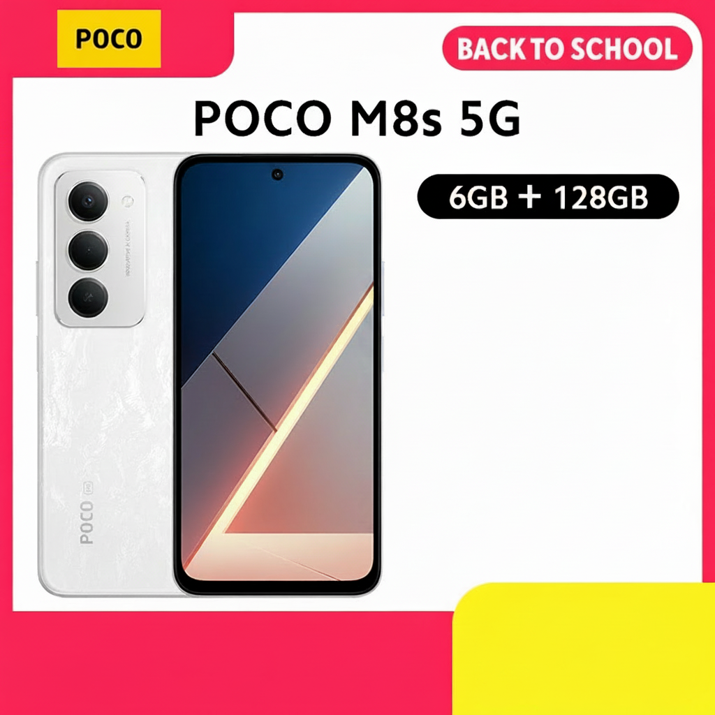 Смартфон Poco M8s 5G, 6/128ГБ, global