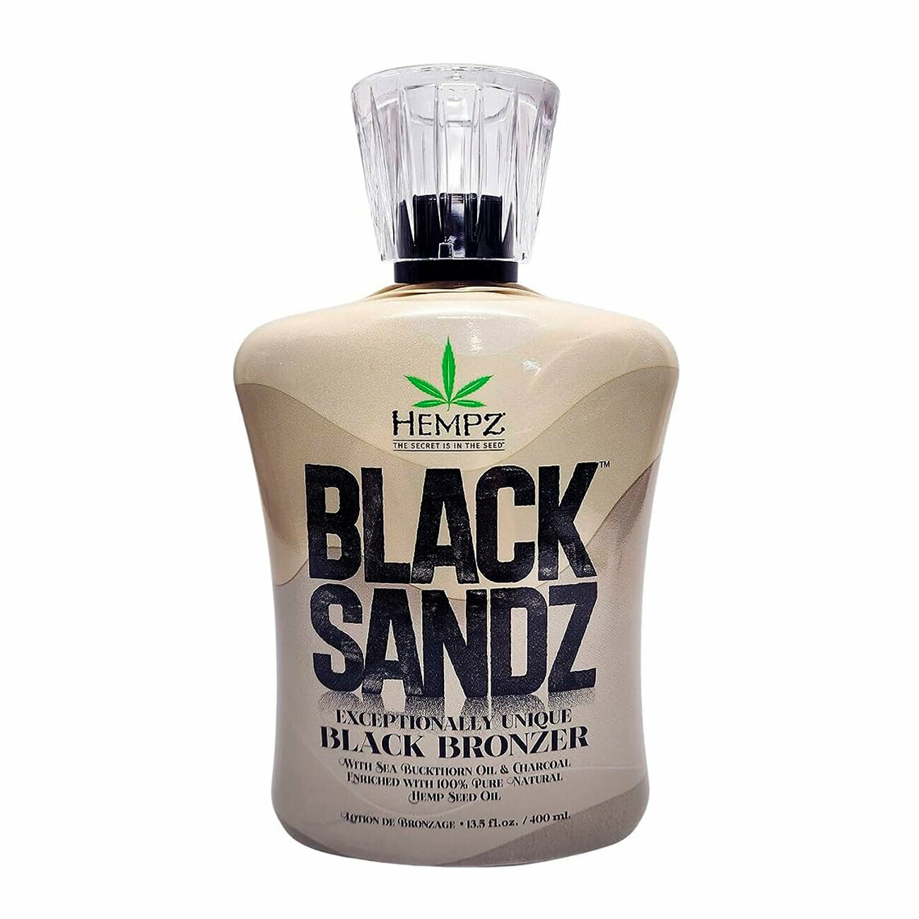 HEMPZ, Уникальный лосьон-активатор с мощным бронзирующим комплексом Black Sandz, 400 мл