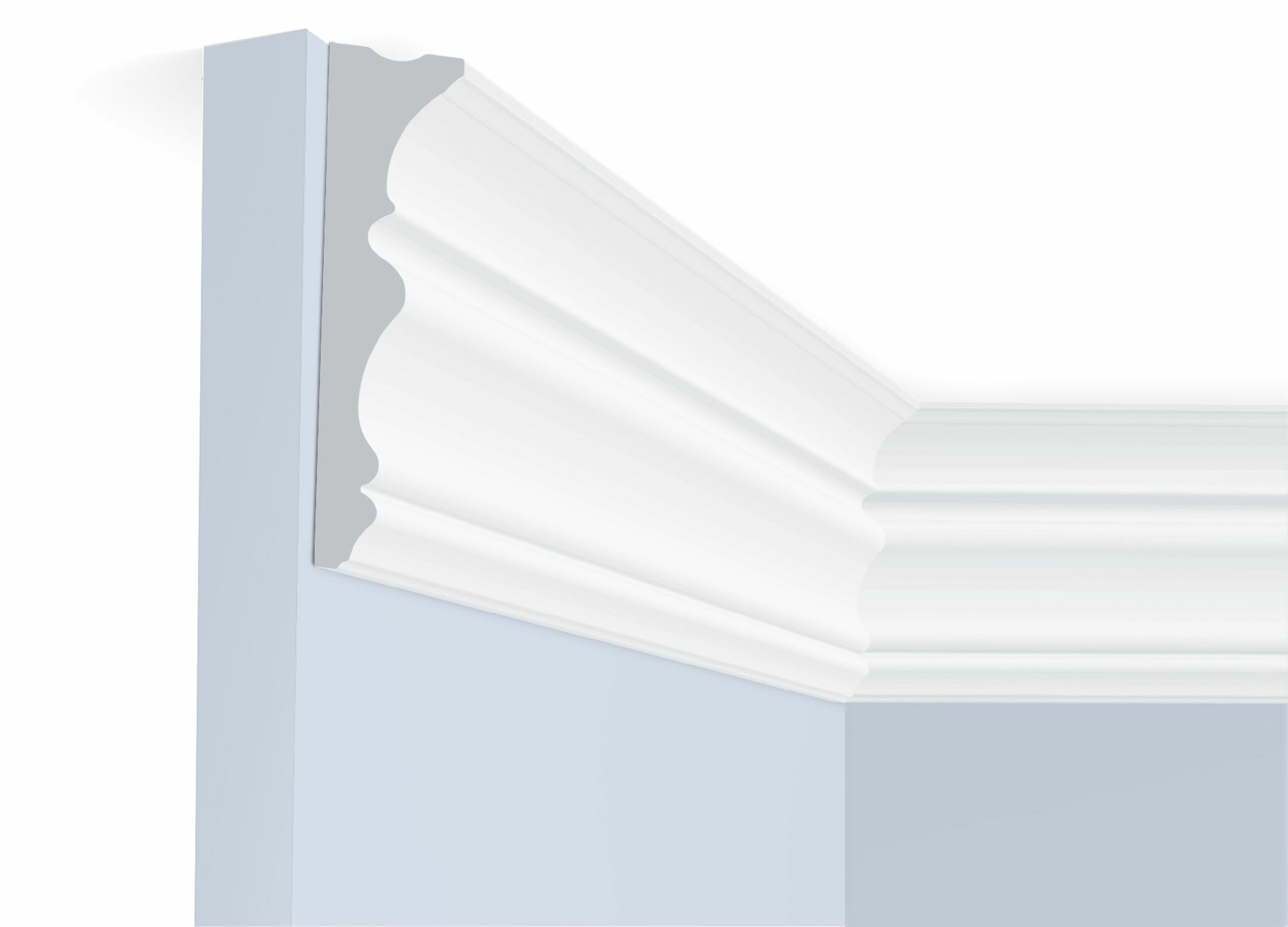 Карниз ударопрочный HiWood L1404 (150*31*2000 мм)
