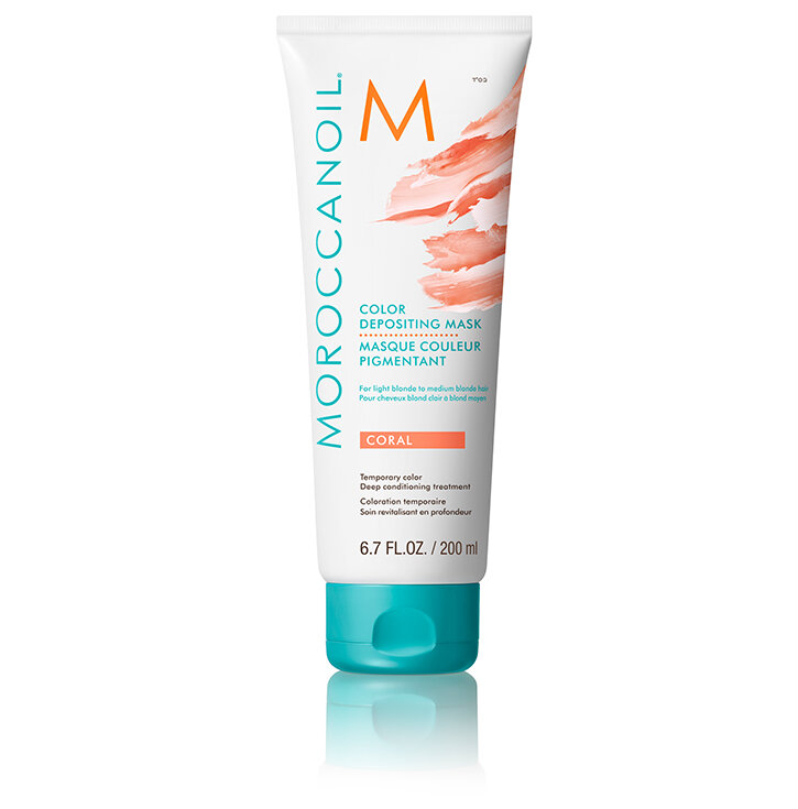 Moroccanoil Тонирующая маска для волос Coral 200 мл
